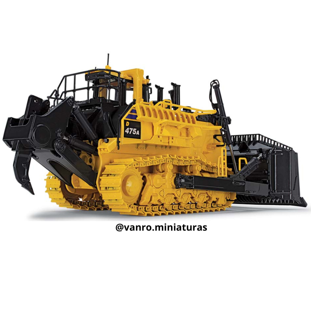 Bulldozer Komatsu D475A-8 – First Gear – VANRO MINIATURAS