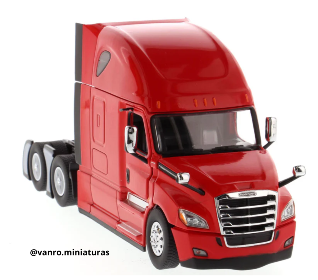 Camion Freigthliner New Cascadia rojo – Diecast Masters – VANRO MINIATURAS
